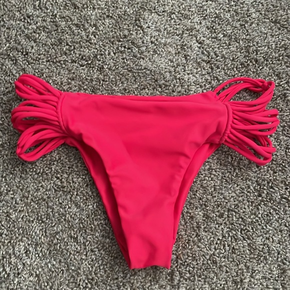 Mikoh | Swim | Mikoh Hot Pink Multi String Bikini Bottom | Poshmark